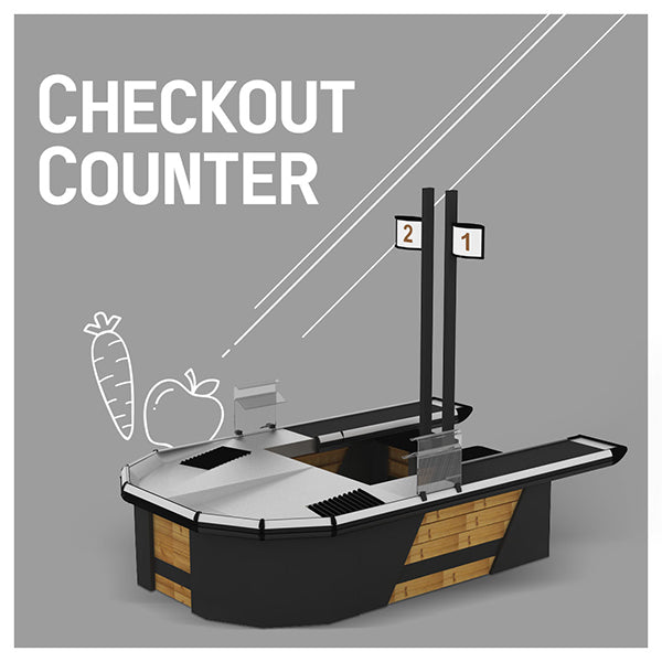 Checkout Counter Manufacturers - Cashier Counter for Retail Store ...