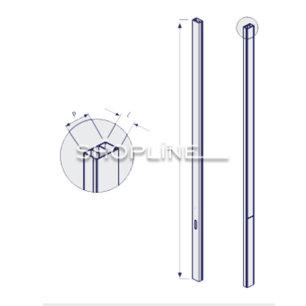 Long Pole for Cabinet – ShopLine