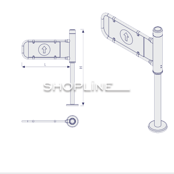 Right Mechanical Access Gate – ShopLine
