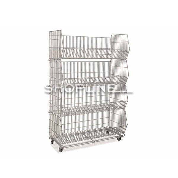 Four Levels Rack On Wheels – ShopLine